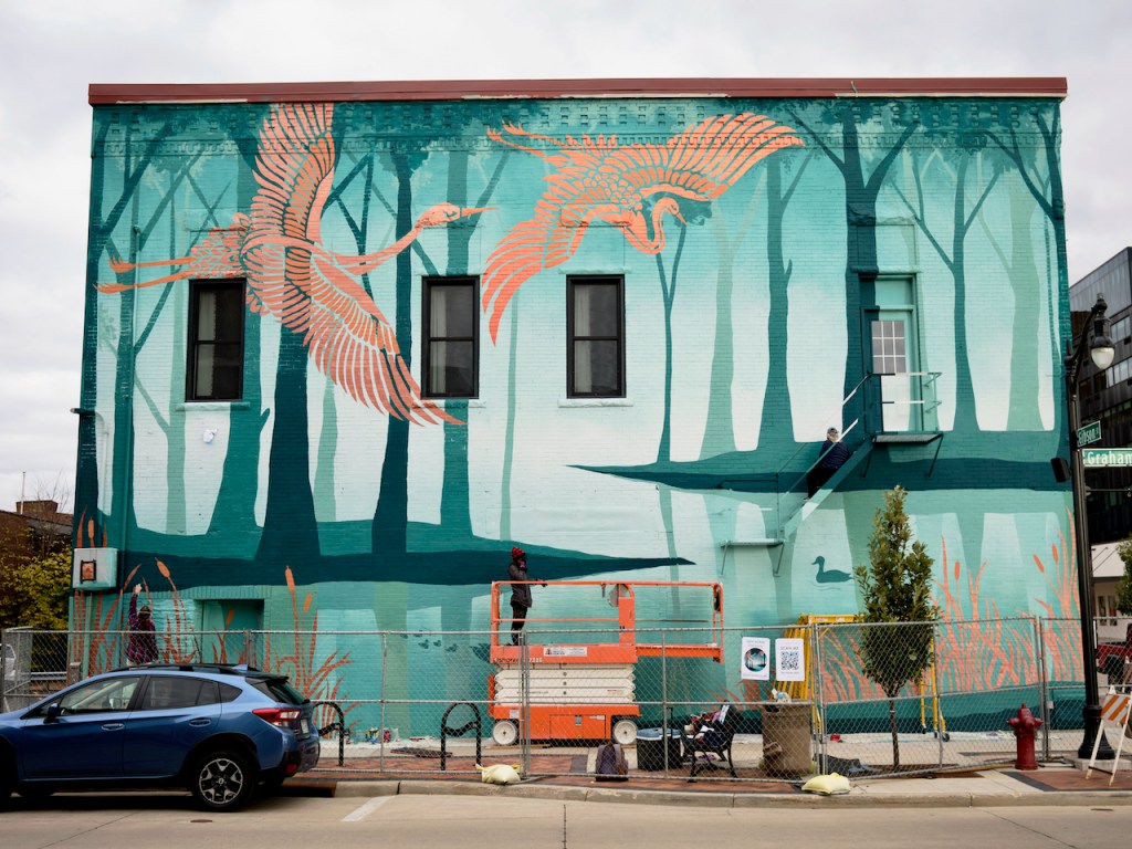 The Sanctuary Mural in Eau Claire, Wisconsin – ARTDOSE MAGAZINE